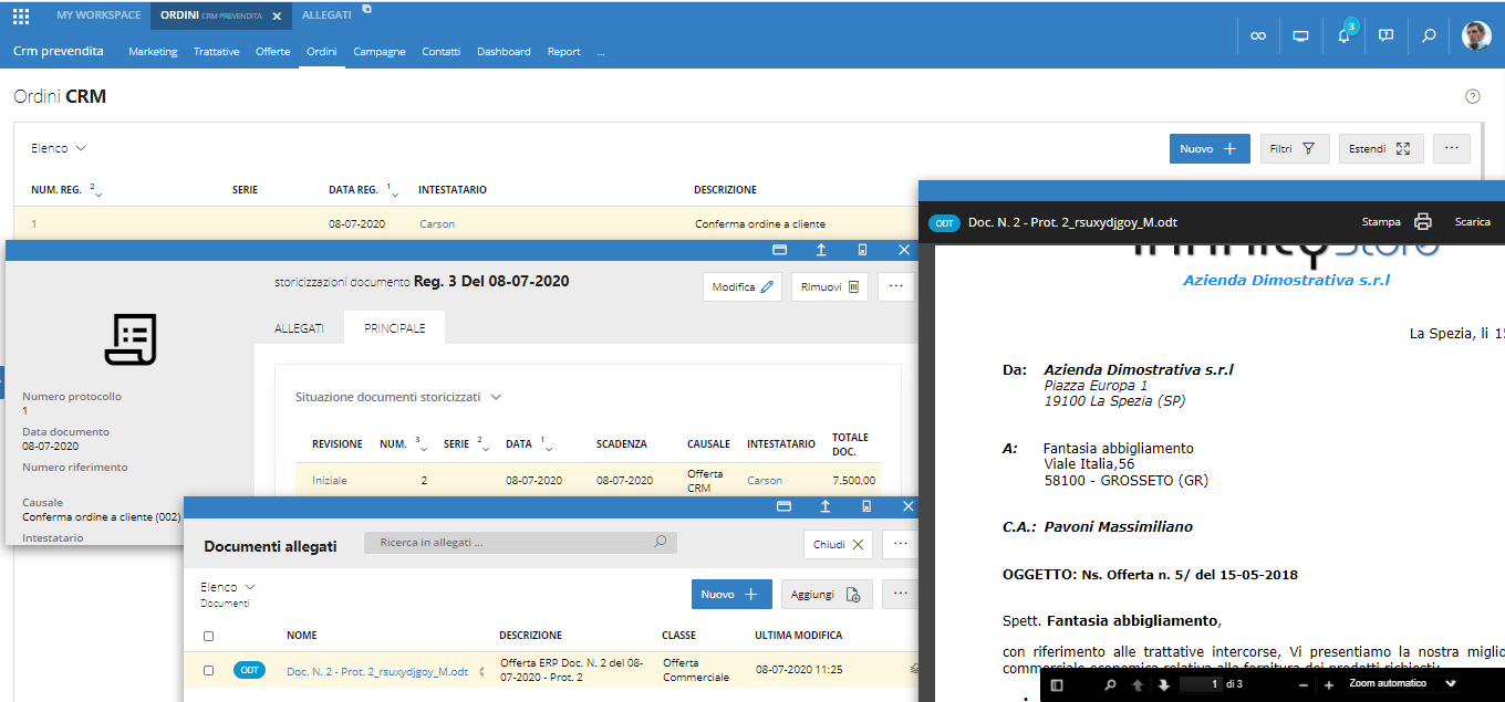 Software CRM prevendita per marketing e vendite - Zucchetti