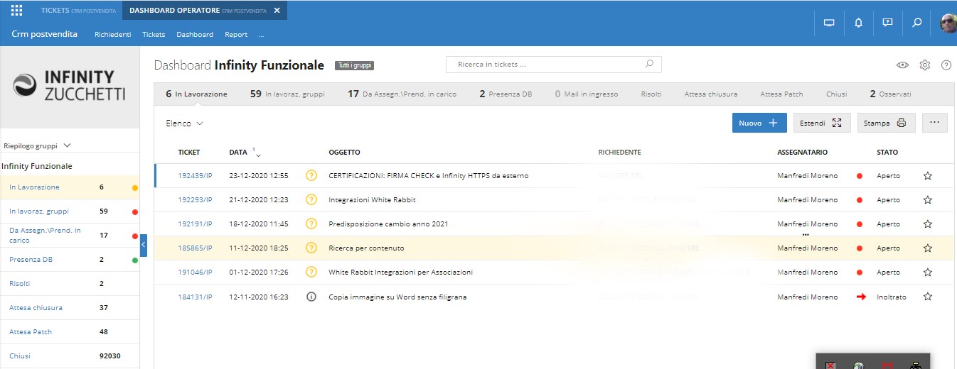 Software CRM prevendita per marketing e vendite - Zucchetti